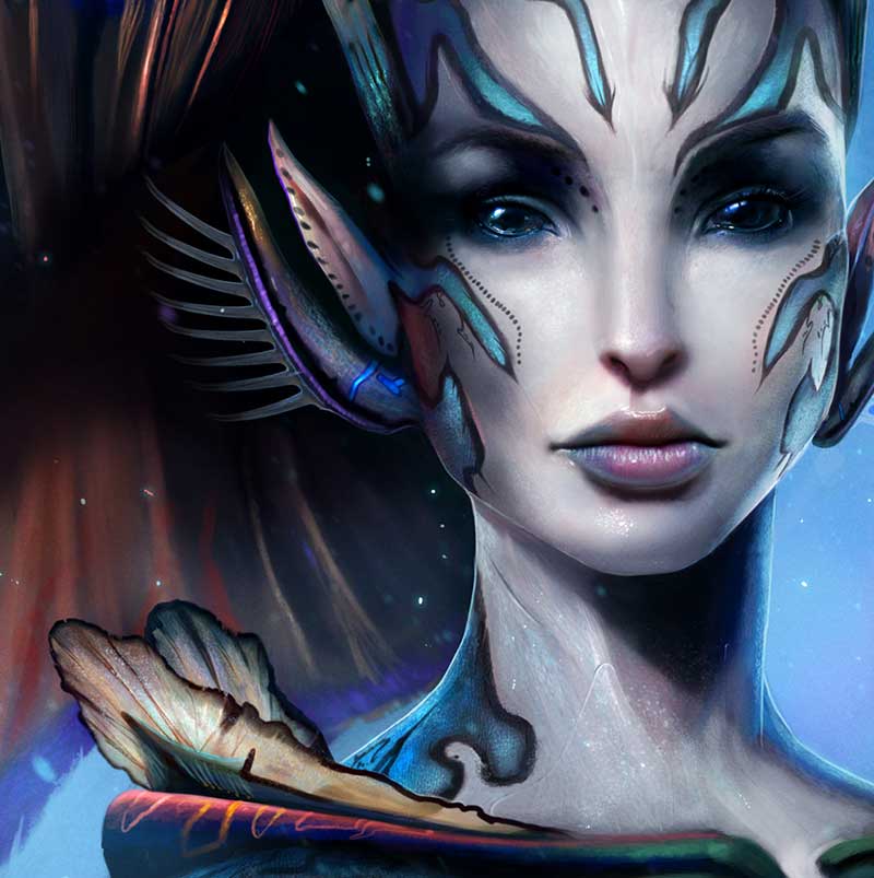 Dan Luvisi es un artista digital que trabaja el mundo de los videojuegos.